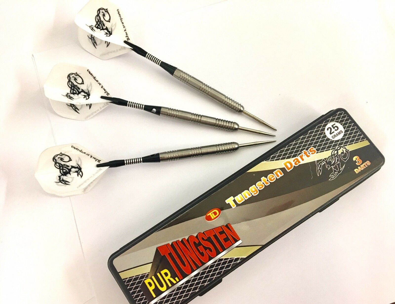 Tungsten Steel Tip Dart Set With Case (24g-27g)